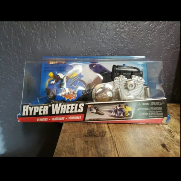 Toys | Hot Wheels Hyper Wheels Superbikes Motorized Motorcycle Racers ...